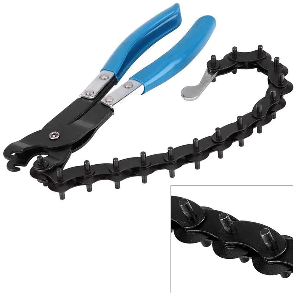 17.99 Chain Exhaust Pipe Cutting Tool Professional Tailpipe Tube Cutter Wrench 19 76mm tooltime tooltime
