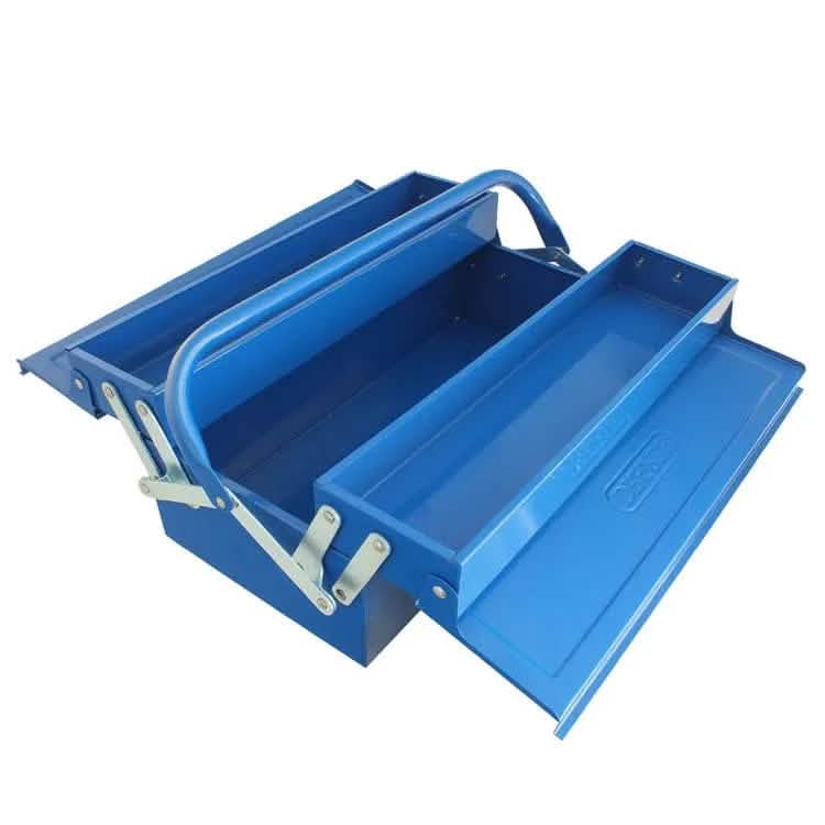 £29.99 Draper 86673 2 TRAY CANTILEVER METAL TOOL BOX 410MM STORAGE TOOL ...
