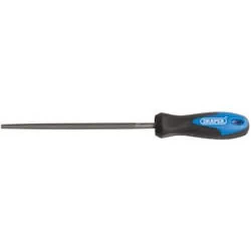 £4.99 Draper 12 Soft Grip Engineer'S File Round File And Handle, 150Mm ...
