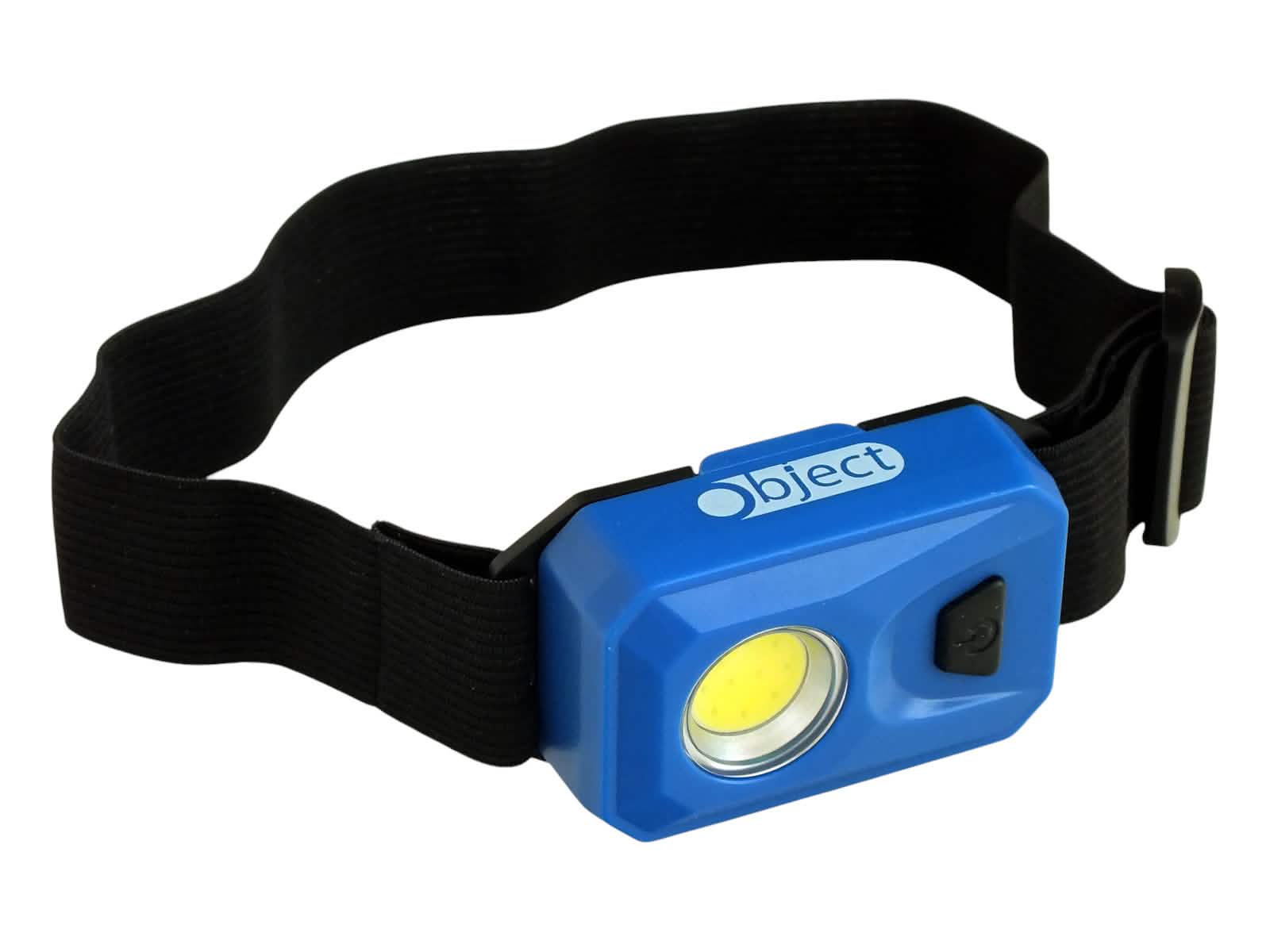 £4.99 3W COB LED Head Torch Headlamp 200 Lumen Headtorch Batteries ...