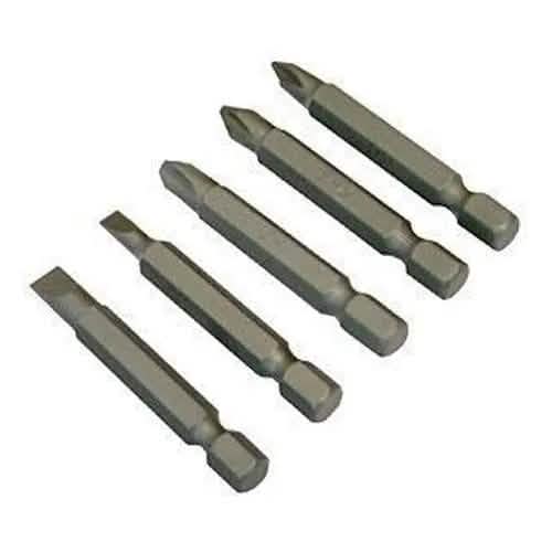 £1.99 10 Pce - 50Mm Magnetic Pozi Philips Slotted Power Screwdriver Bit ...