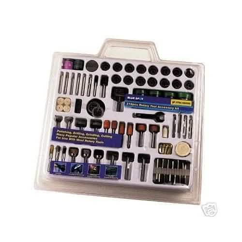 £20.99 276 Piece Dremel Style Hobby Rotary Mini Tool Drill + Multi Bits ...