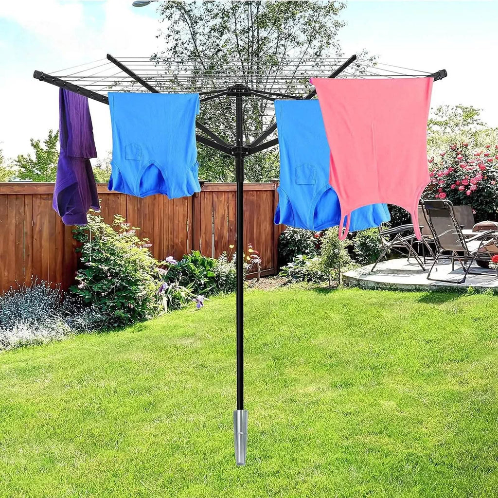 £8.96 Galvanised Steel Rotary Dryer Ground Spike tooltime tooltime.co.uk