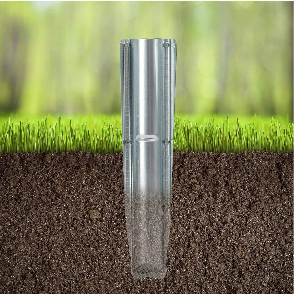 £8.96 Galvanised Steel Rotary Dryer Ground Spike tooltime tooltime.co.uk