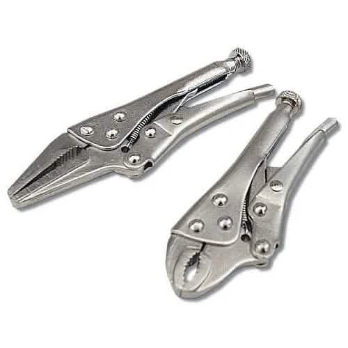 £8.99 4Pc Mini Adjustable Locking Mole Vice Grip Pliers & 6" Welding ...