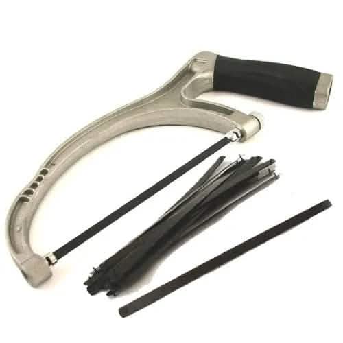 £5.81 6" HEAVY DUTY ALUMINIUM ALLOY FRAME JUNIOR HACKSAW GRIP HANDLE c ...