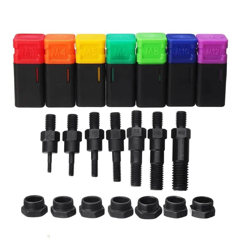 £39.95 HEAVY DUTY HAND RIVETER NUT RIVET REPAIR TOOL RIVNUT GUN NUTSERT ...