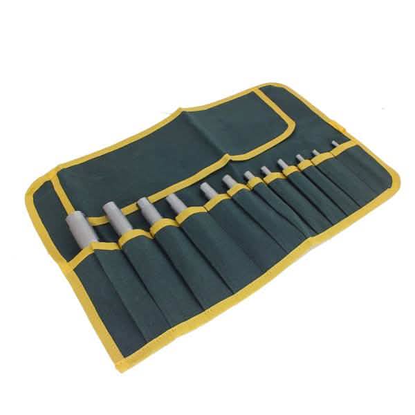 £13.57 12PC PRECISION HOLLOW PUNCH SET 3mm-19mm GASKET HOLE CUTTER ...