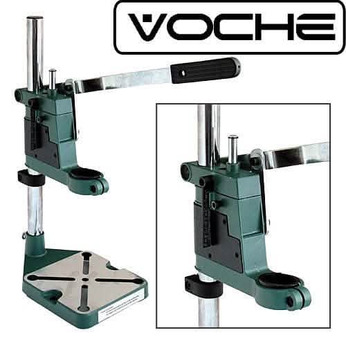 £18.02 Voche Plunge Power Drill Press Stand Bench Pillar Pedestal Clamp ...