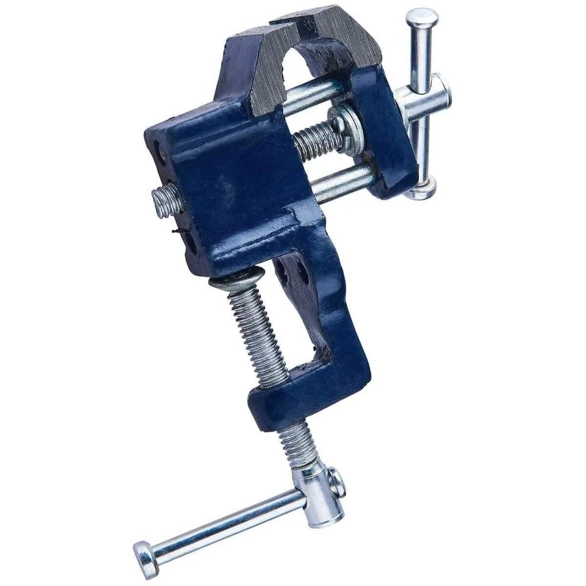 £2.99 25Mm Cast Iron Mini Baby Vice & Clamp Table Top Workbench Model ...