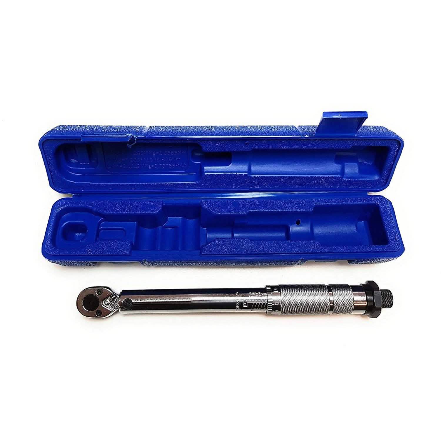 £14.99 1/4" Drive Dr Steel Torque Wrench 5-25Nm Ratchet Garage ...